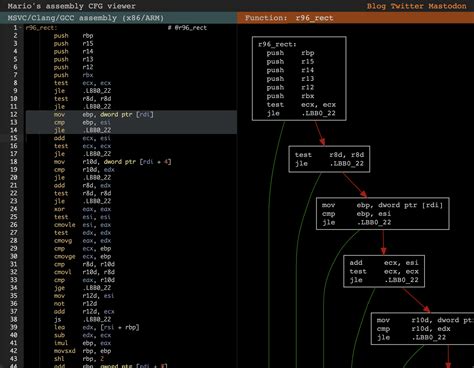 Github Badlogicasmcfg An Assembly Control Flow Graphbasic Block