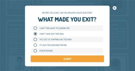 5 Tips For Website Exit Intent Survey Plerdy