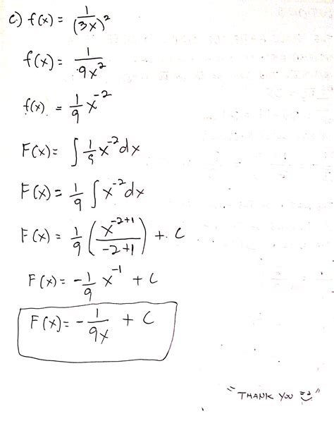 [solved] 10 Find The Antiderivative Of The Following Functions A F X Course Hero