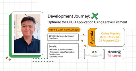 Development Journey Optimize The Crud Application Using Laravel Filament Dicoding Indonesia