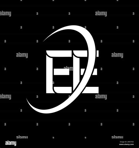 Ee Logo E E Design White Ee Letter Ee E E Letter Logo Design Initial Letter Ee Linked Circle