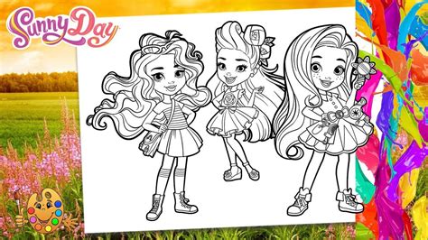 Nick Jr Sunny Day Coloring Pages 2025