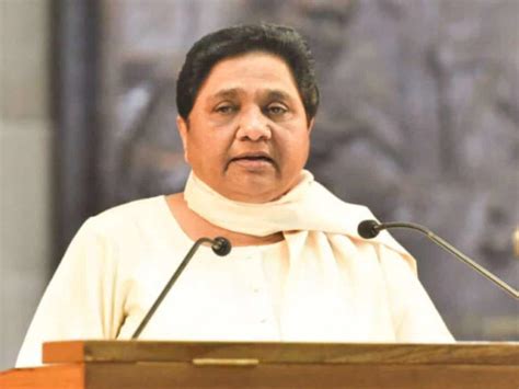 Ambedkar Row Bsp Chief Mayawati Slams Bjp Congress