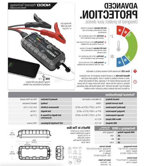 Noco Boost Xl Gb Jump Starter Volt