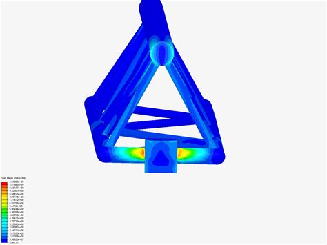 Tutorial Linear Static Analysis Of A Crane By Dhafin Simscale
