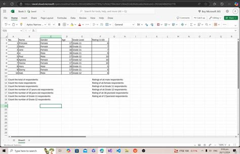 Surveyme Excel Formulas