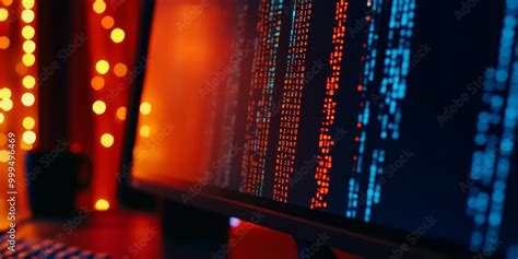 A Digital Ransom Note On A Monitor With An Encryption Message Visible Representing A