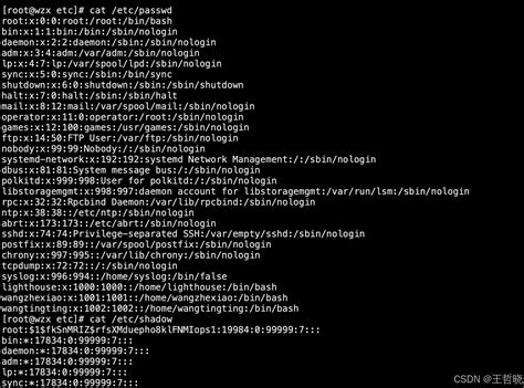 linux用户账号管理 linux管理用户账号 csdn博客