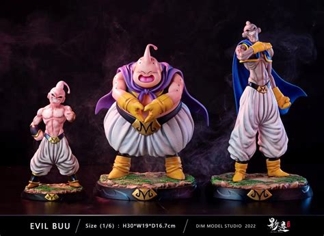 【pre Order】dim Model Studio Dragon Ball Evil Skinny Buu 16 Resin Statue