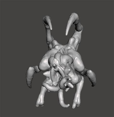 Aliens Pathogen Stalker Miniature Model For Scifi And Fantasy Games Rpg