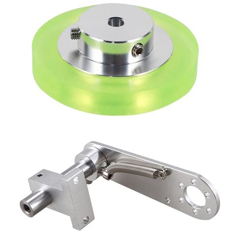 200mm Aluminum Polyurethane Industrial Encoder Wheel Measuring Wheel With Type 20mm Aluminum