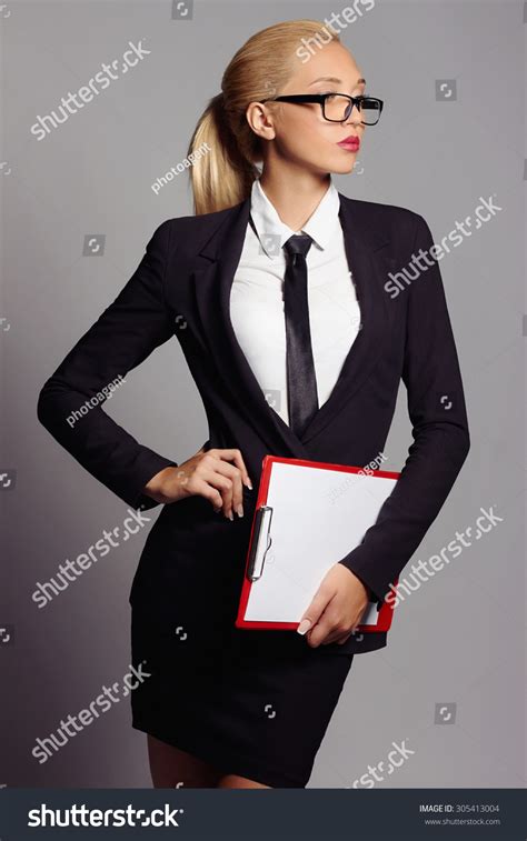 Sexy Woman Business Suit Tie Stock Photos Images Photography Shutterstock