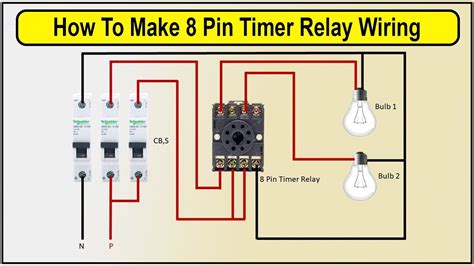 Schneider 8 Pin Relay Wiring Diagram Wiring Diagram For 11 P
