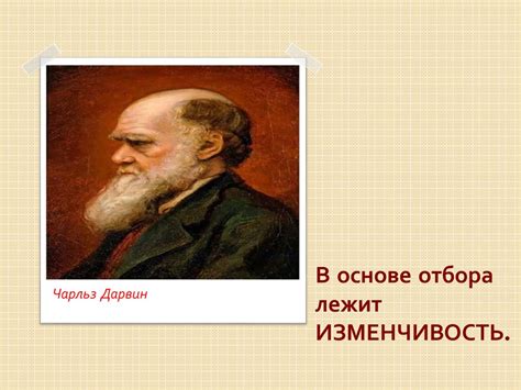 Учение Чарльза Дарвина об искусственном отборе презентация онлайн