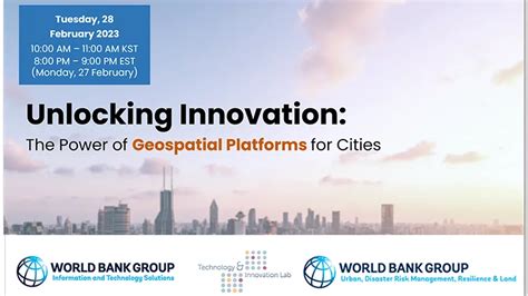 unlocking innovation the power of geospatial platforms for cities