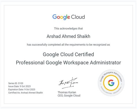Arshad Ahmed Shaikh On Linkedin Recertified Again