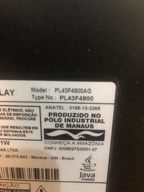 Tv Samsung 43 Plasma Leia O Anúncio Tvs Vila Monumento São Paulo 1380679817 Olx