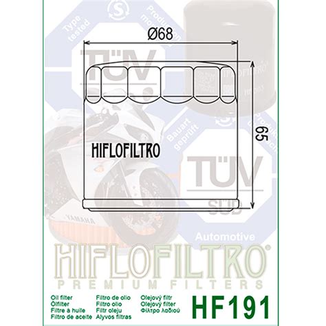 Filtro De Aceite Hiflo Hf191 Triumph Nilmoto