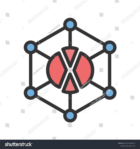 Data Modelling Icon Vector Image Can Stock Vector Royalty Free 2212563277 Shutterstock