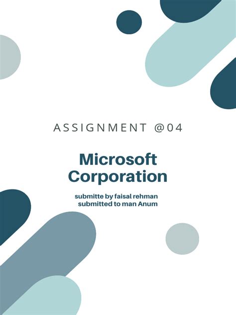 assignment number 4 download free pdf microsoft microsoft azure