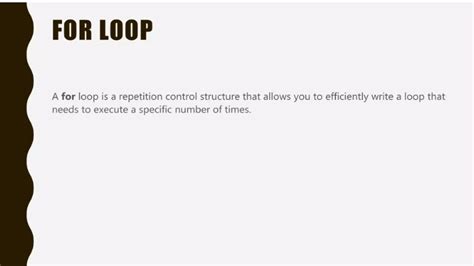 Lesson 6 Computer Programming Control Structure 1 Ppt