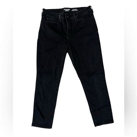 Denizen From Levis Jeans Denizen From Levis Black Ankle Jeans