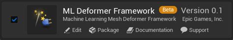 how to use the machine learning deformer in unreal engine unreal engine 5 4 documentation