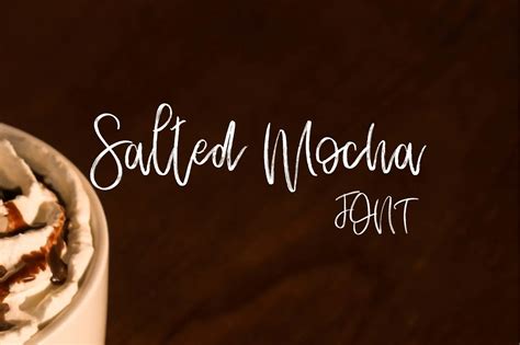 Salted Mocha Font Free Download
