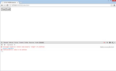 Javascript Calling A Json And Getting An Error From Jquery Cannot