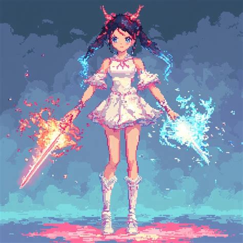 Explore Pixel Art Magical Girl Transformation Sequence V 6 1 Pixel Art