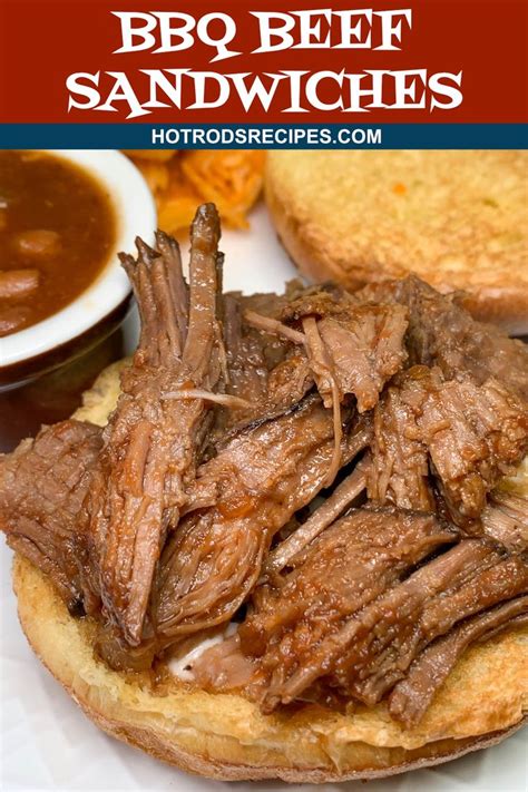 Bbq Beef Sandwiches Recipe Bbq Beef Beef Sandwich Bbq Beef Sandwiches