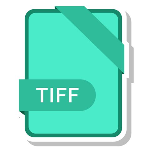 Paper File Format Tiff Extension Icon
