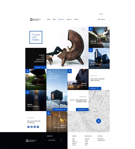 Smart Houses Web UI UX Design On Behance