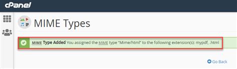 How To Generate A MIME Type Using CPanel