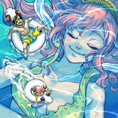 Shirahoshi X Luffy