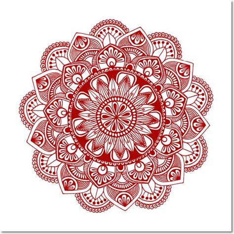 Mandala Red By Calenbundalas Design De Mandala Orixá Orixas