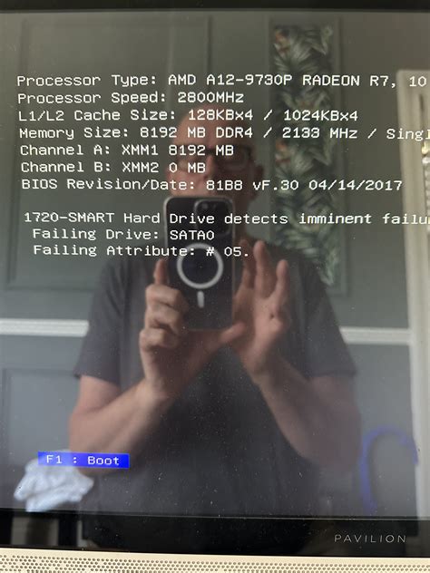 Solved Smart Hard Disk Error On Startup Hp Support Community 9107093