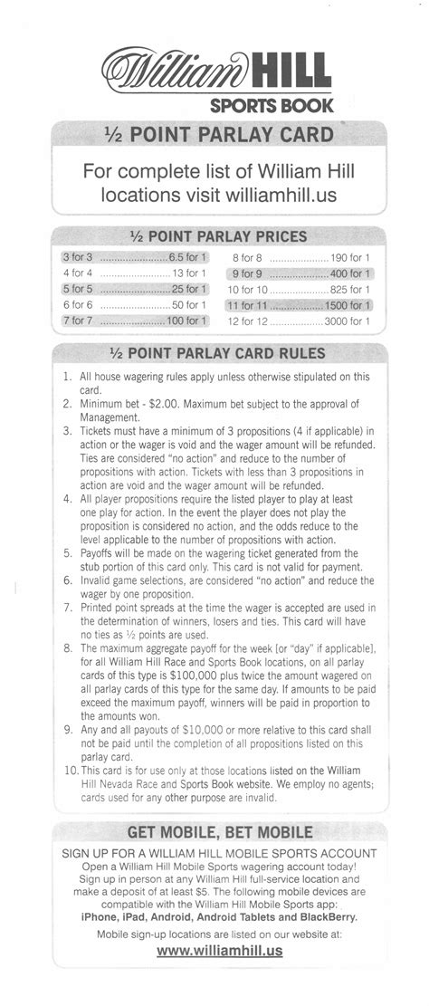 Parlay Bets In The Nfl