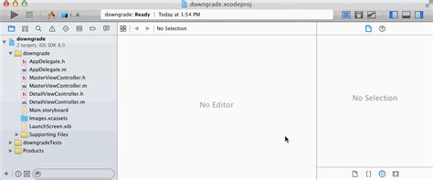 Ios Xcode How To Downgrade Xcode 6 Storyboard File To Xcode 5