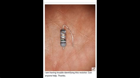 Resistor Identification Resistors DigiKey TechForum An Electronic Component And
