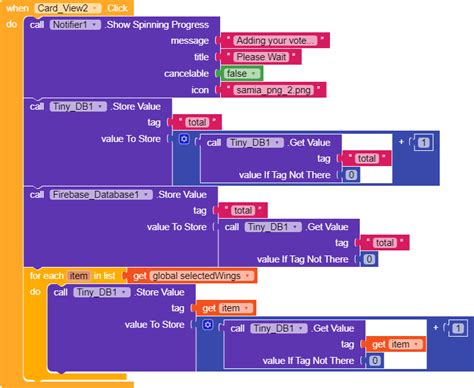Trouble While Calculating And Storing To Tinydb Using Variables Discuss Kodular Community