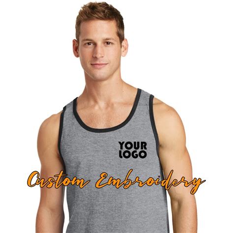 Embroidery Tank Etsy