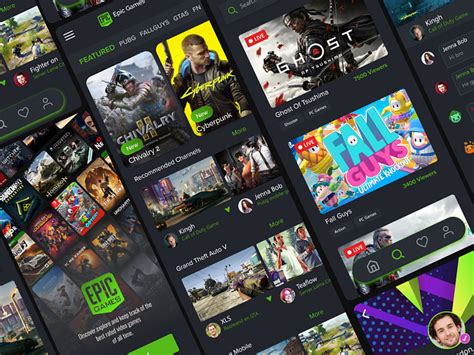 Game App Ui Designs Themes Templates And Downloadable Graphic Elements On Dribbble