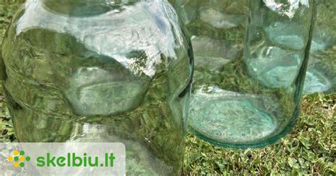 Dovanuju Trilitrinius Stiklainius Skelbiult