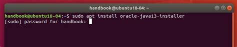 how to install oracle java 13 in ubuntu 18 04 16 04 19 04 ubuntuhandbook