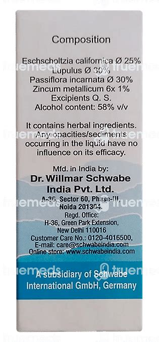 Dr Willmar Schwabe India Alpha Ts Drop 30 Ml Uses Side Effects