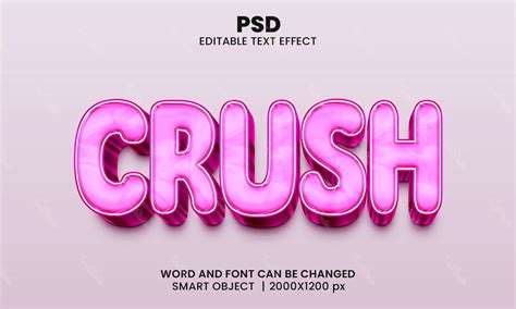 Crush Pink Cotton Candy 3d Text Effect Free Photoshop Psd File