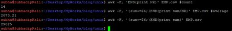 AWK Commands Equivalent To SQL Query Data Manipulation Page 3 Of 4
