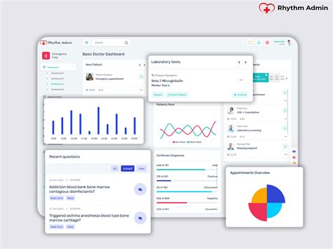 Create Modern Healthcare Webapp With Rhythm Medical Ui Framework
