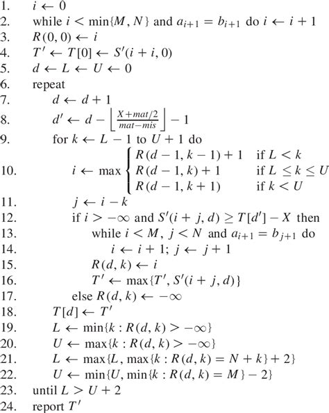 Figure From A Greedy Algorithm For Aligning DNA Sequences Semantic Scholar